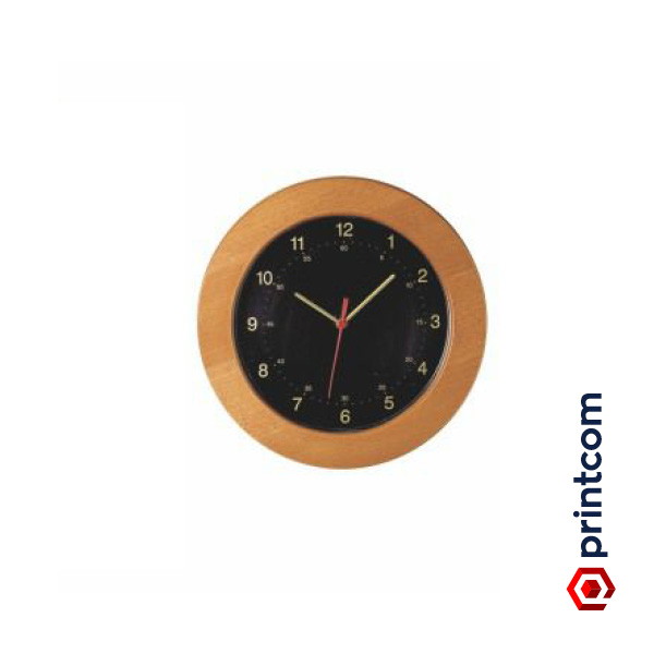 ΞΥΛΙΝΟ ΚΑΡΥΔΙΑ ΔΙΑΦΗΜΙΣΤΙΚΟ ΡΟΛΟΙ ΤΟΙΧΟΥ ΣΤΡΟΓΓΥΛΟ Γ/Μ - PRINTCOM